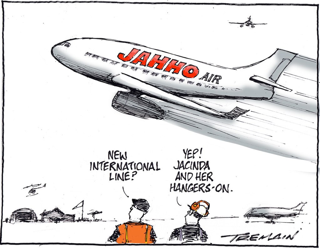 ANOTHER FINE TREMAIN CARTOON | No Punches Pulled