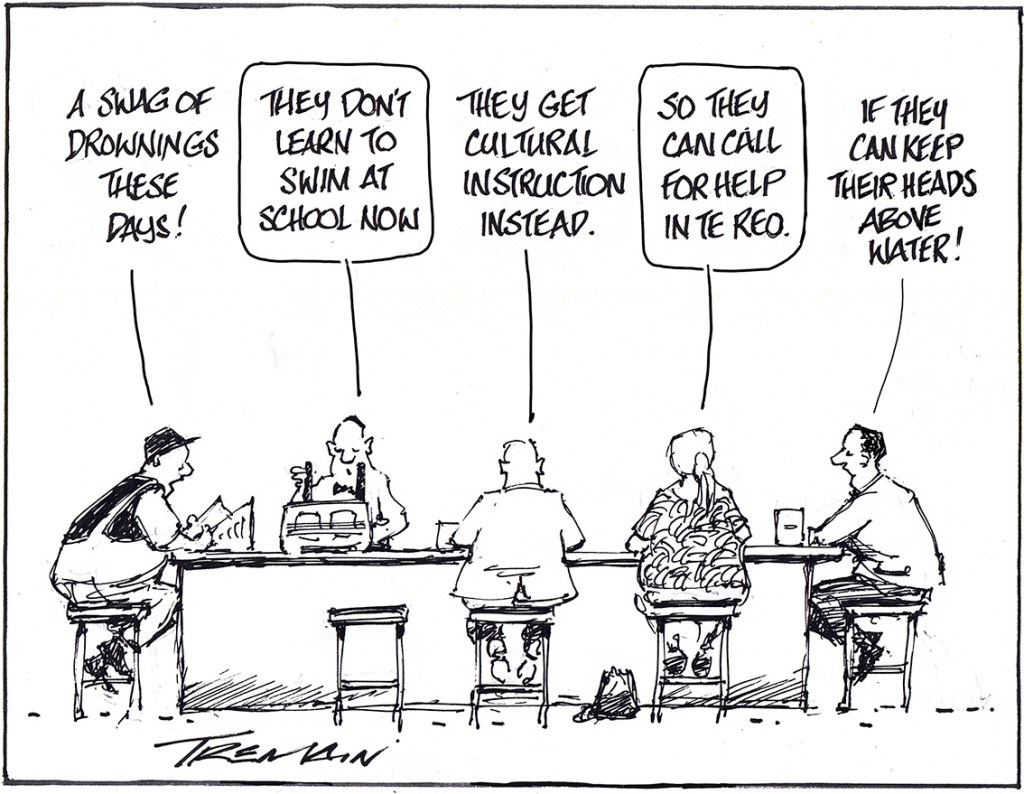 ANOTHER WONDERFUL TREMAIN CARTOON | No Punches Pulled